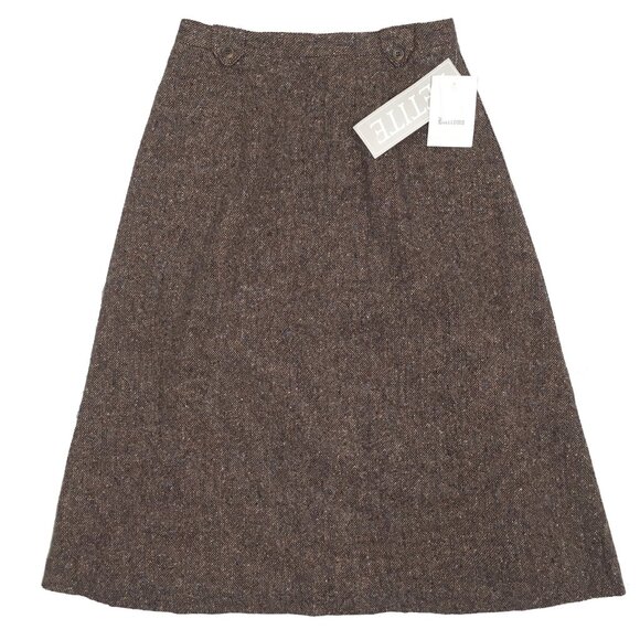Orvis | Skirts | New 25 Orvis Donegal Tweed Boot Skirt Brown Heavier ...